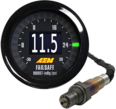 AEM Wideband AFR & Boost Failsafe Gauge – DC5R Parts LLC